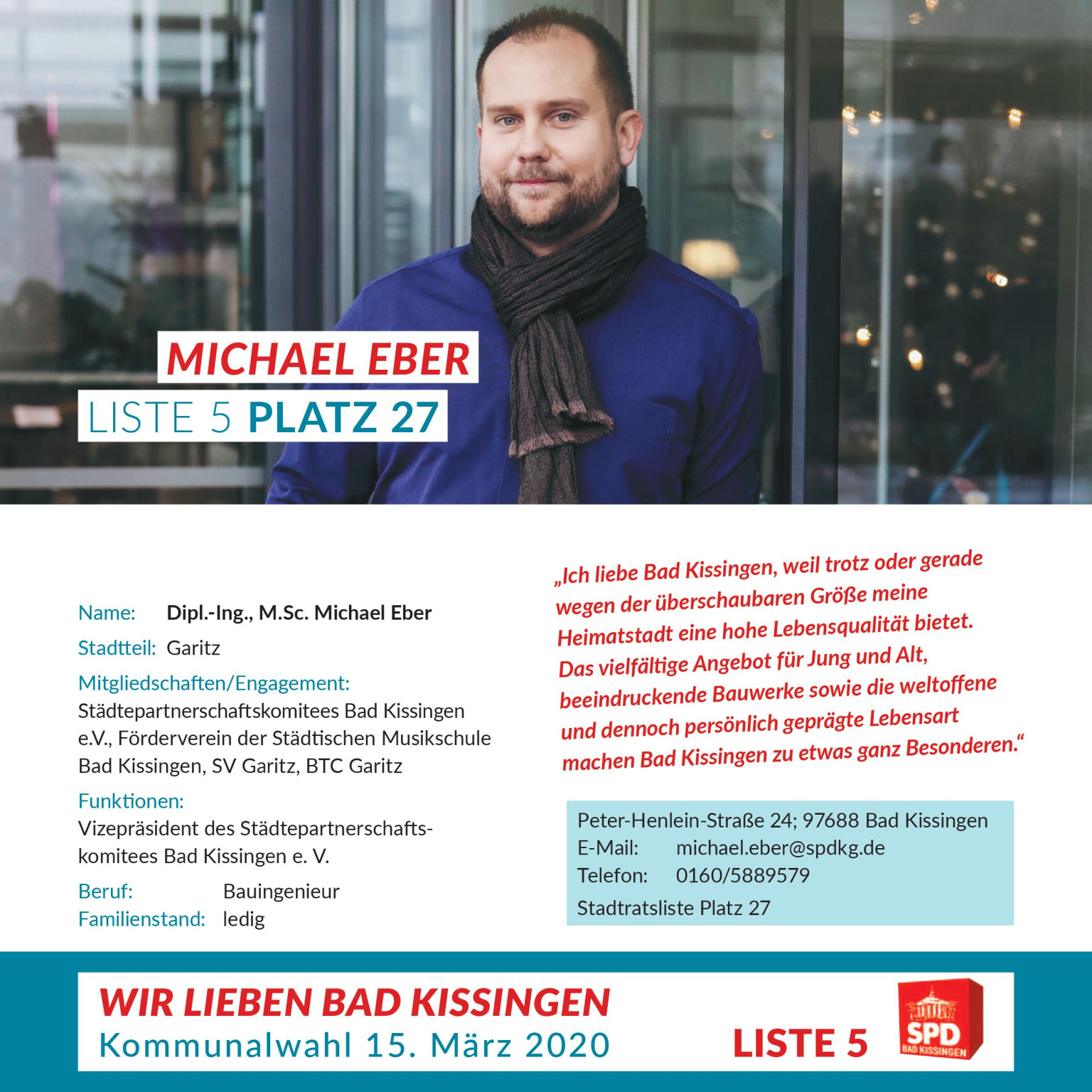 Michael Eber - SPD Bad Kissingen