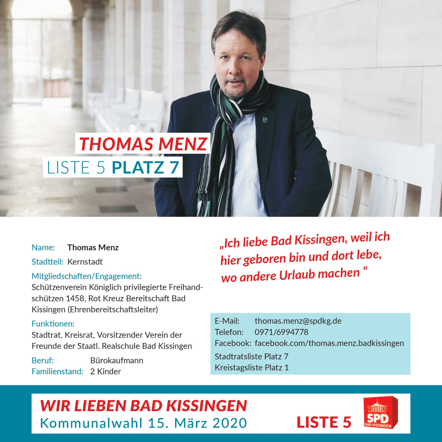 Thomas Menz - SPD Bad Kissingen